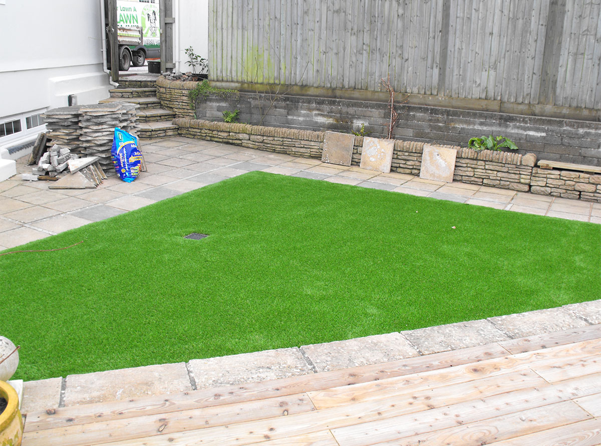 LazyLawn Artificial grass installer in Bristol – Garretts Landscapes